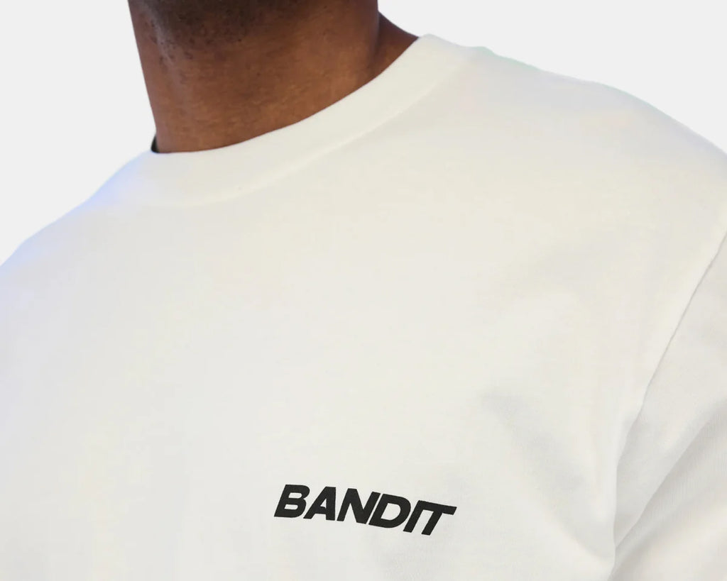 Bandit Winter Classic Cotton Tee White – Metta Running House