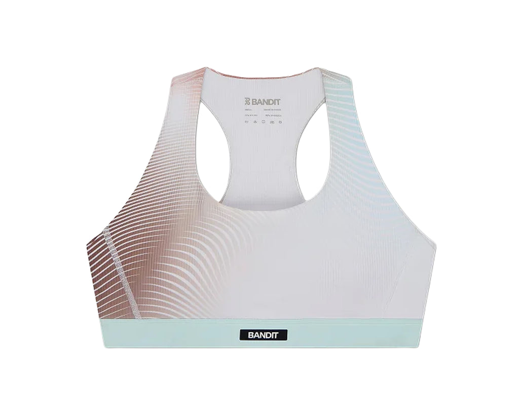 BANDIT Cadence™ Scoop Neck Run Bra - Minty Blue Gradient – Metta ...